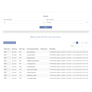 MegaSSR: A webserver for large scale SSR identification, classification, and marker development